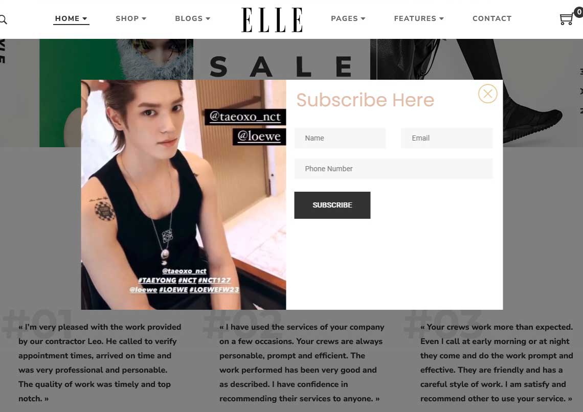 Fungsi Desain Popup Website | Web Design Bandung | Web Design & Graphic ...